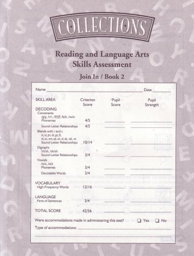 Amazon | Reading/Language Skills Assessment Grades 1-2: Harcourt School ...