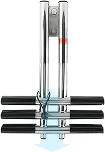 Amazon.com: Ladders Telescopic 3 Step Dual Vertical Boat with Transom ...