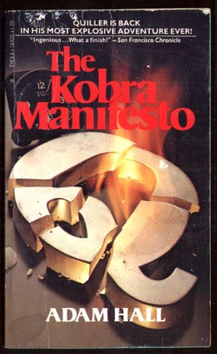The Kobra Manifesto: Hall, Adam: 9780440144069: Amazon.com: Books