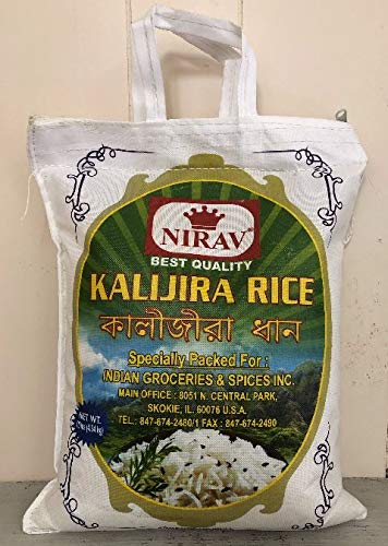 Amazon.com : NIRAV KALIJIRA RICE - 10 LBS : Grocery & Gourmet Food