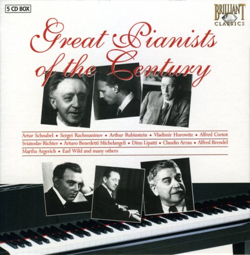 Artur Schnabel, Sergei Rachmaninov, Arthur Rubinstein, Vladimir ...