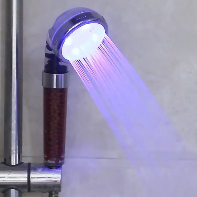 Watch 7 color changing led shower head on Amazon Live