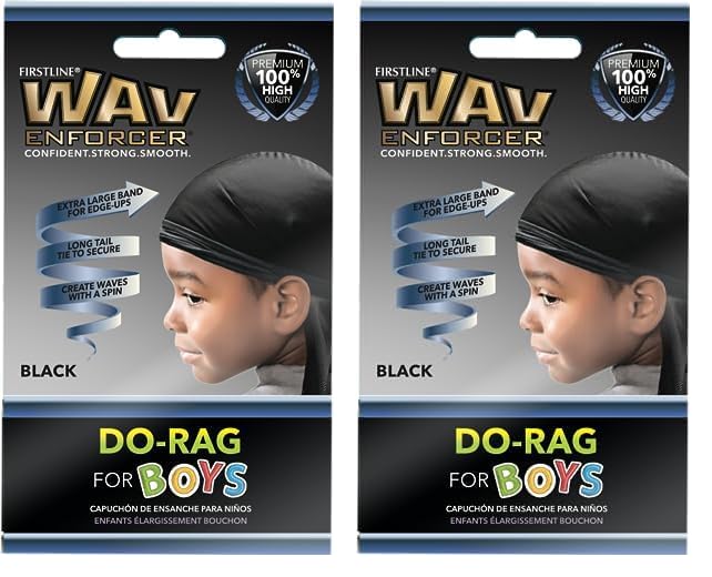 Amazon.com: WavEnforcer Boys Do Rag (Pack of 2) : Everything Else