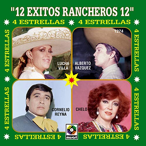 Amazon.com: 4 Estrellas 12 Éxitos Ranchero : VARIOUS ARTISTS: Digital Music