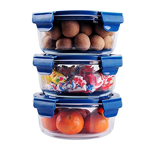 Buy ginoya brothers 620 ML Glass Meal Prep Containers, Food Storage ...