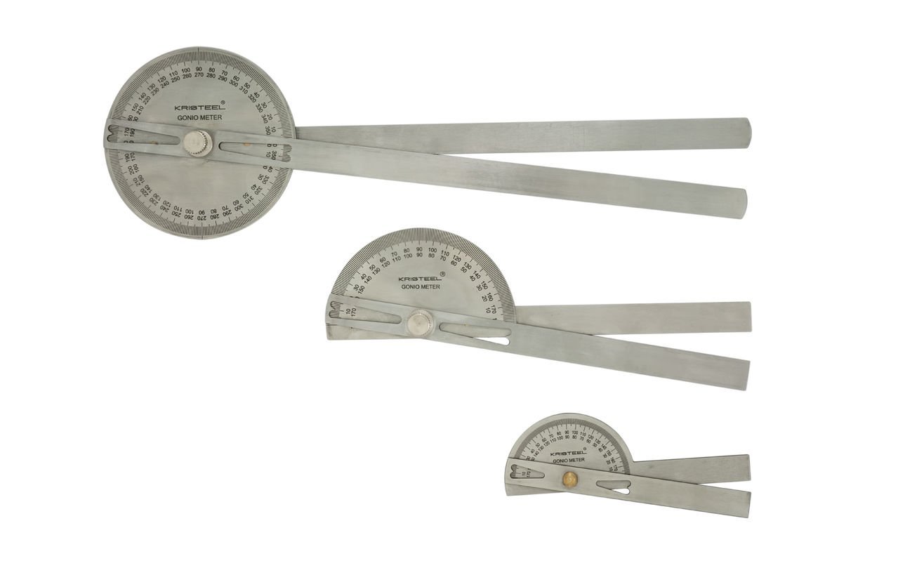 KRISTEEL | Goniometer [Set 3 pc.] (Model-3278) : Amazon.in: Industrial ...
