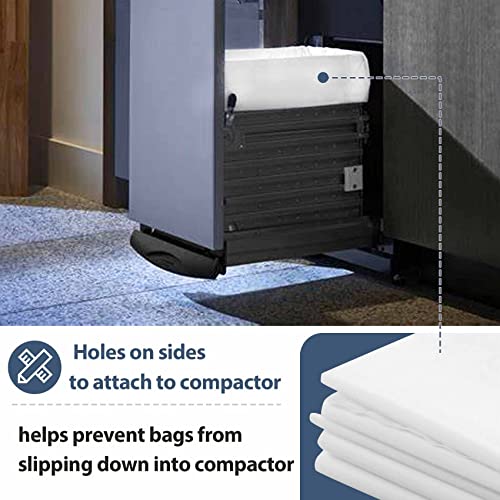 Snapklik.com : Upgraded 15-inch Heavy Duty Trash Compactor Bags, Compatible