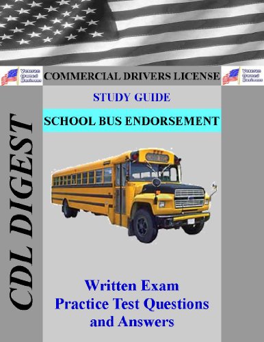 Amazon | CDL Study Guide: School Bus Endorsement (English Edition ...