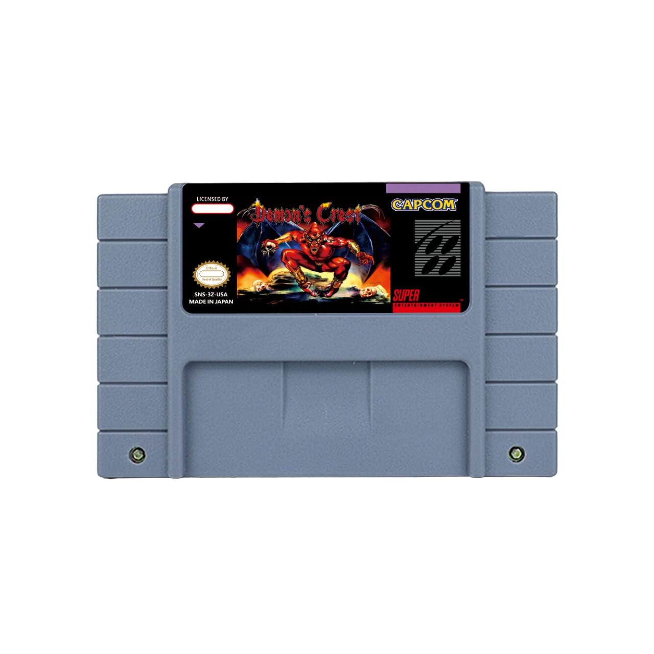 Amazon.com: Action Game for Demon's Crest - USA version Cartridge ...
