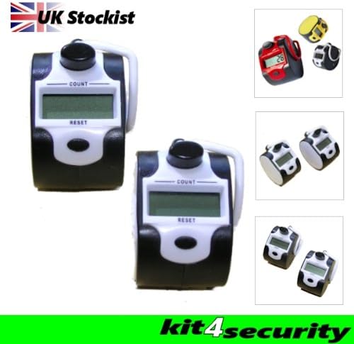 Amazon.com : Digital Tally Counter (Pair) - Black And Blue - Up And ...