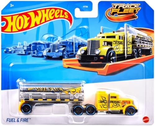 Hot Wheels Track Fleet, 1:64 Speed Hauler Die-Cast Toy Vehicle ...