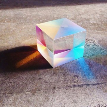 Buy Laser Beam Combiner Cube Blue Prism Mirror for 405nm-450nm Blue ...