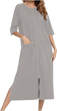 Amazon.co.jp: Women's Plain Comfortable Casual Skirt, Loose Pajamas, 3/ ...