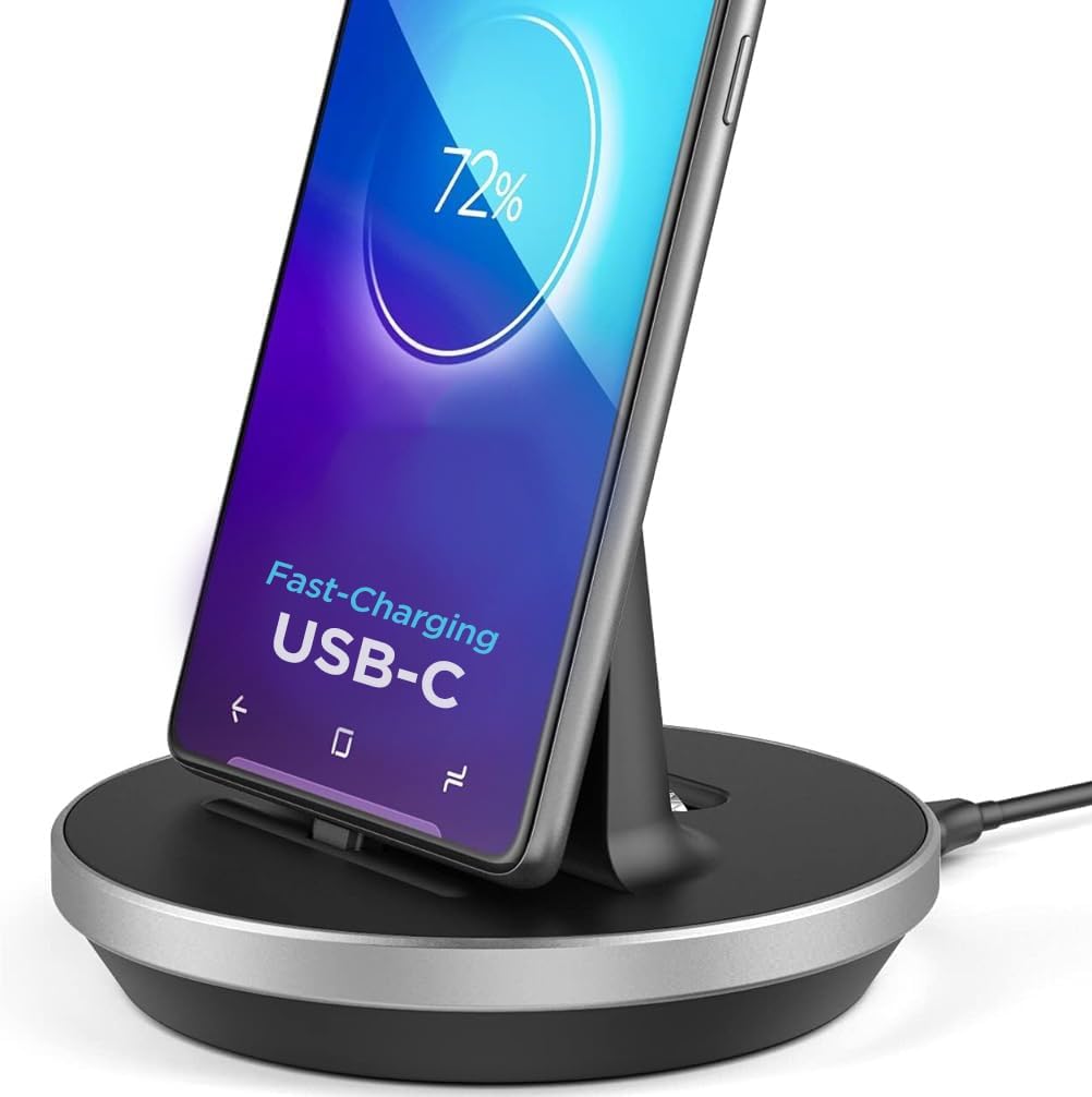 Amazon.com: Encased Desktop Charging Stand for USB-C Phone and Tablets ...