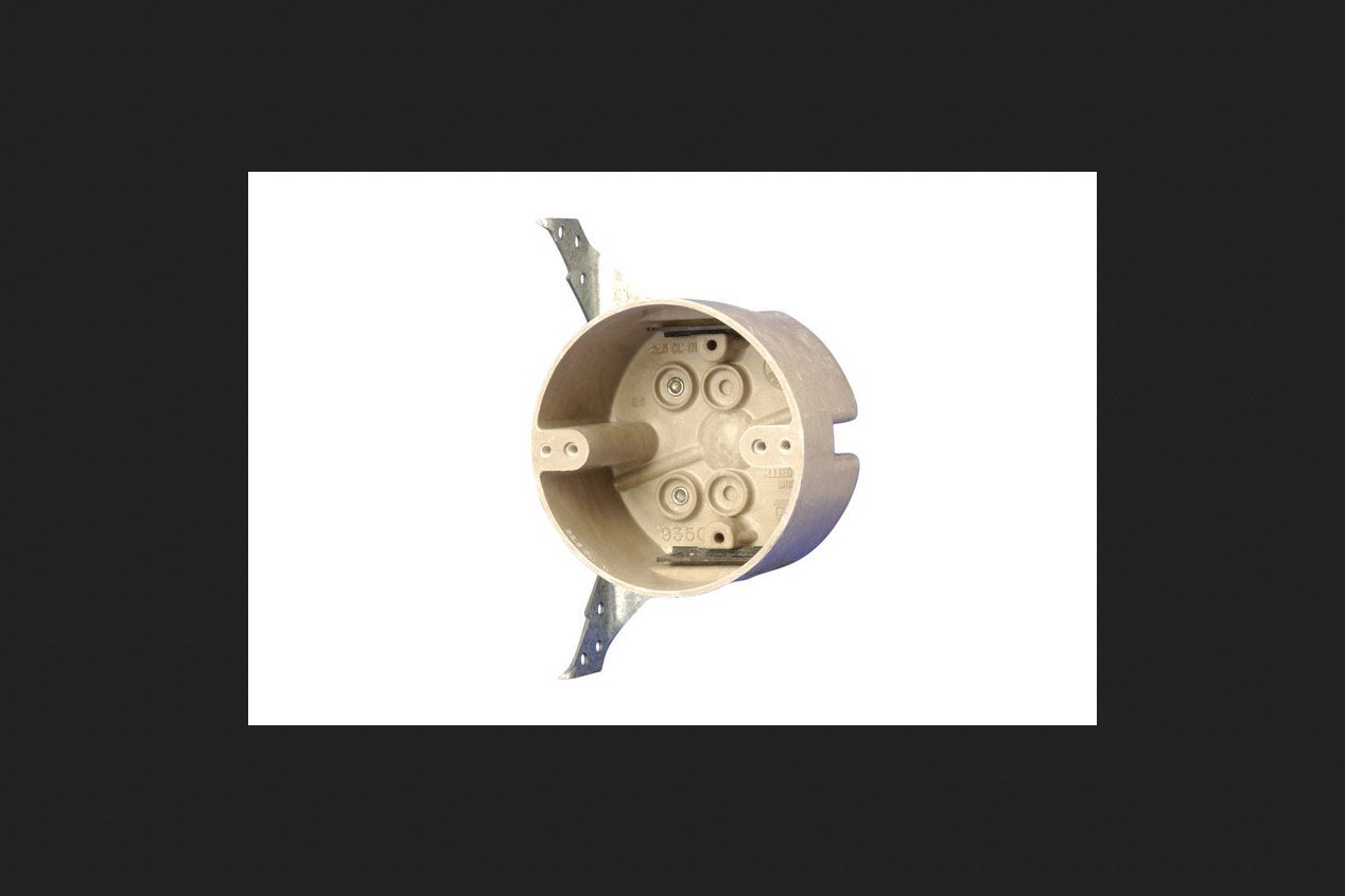 Allied Moulded FiberglasBox 2-1/2 in. Round Fiberglass 1 gang ...