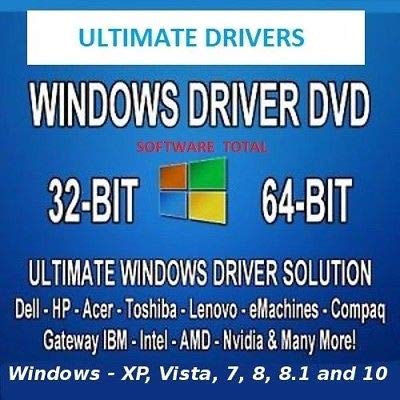 Install Repair Restore Computer PC Drivers DVD Windows XP Vista 7 8 8.1 ...
