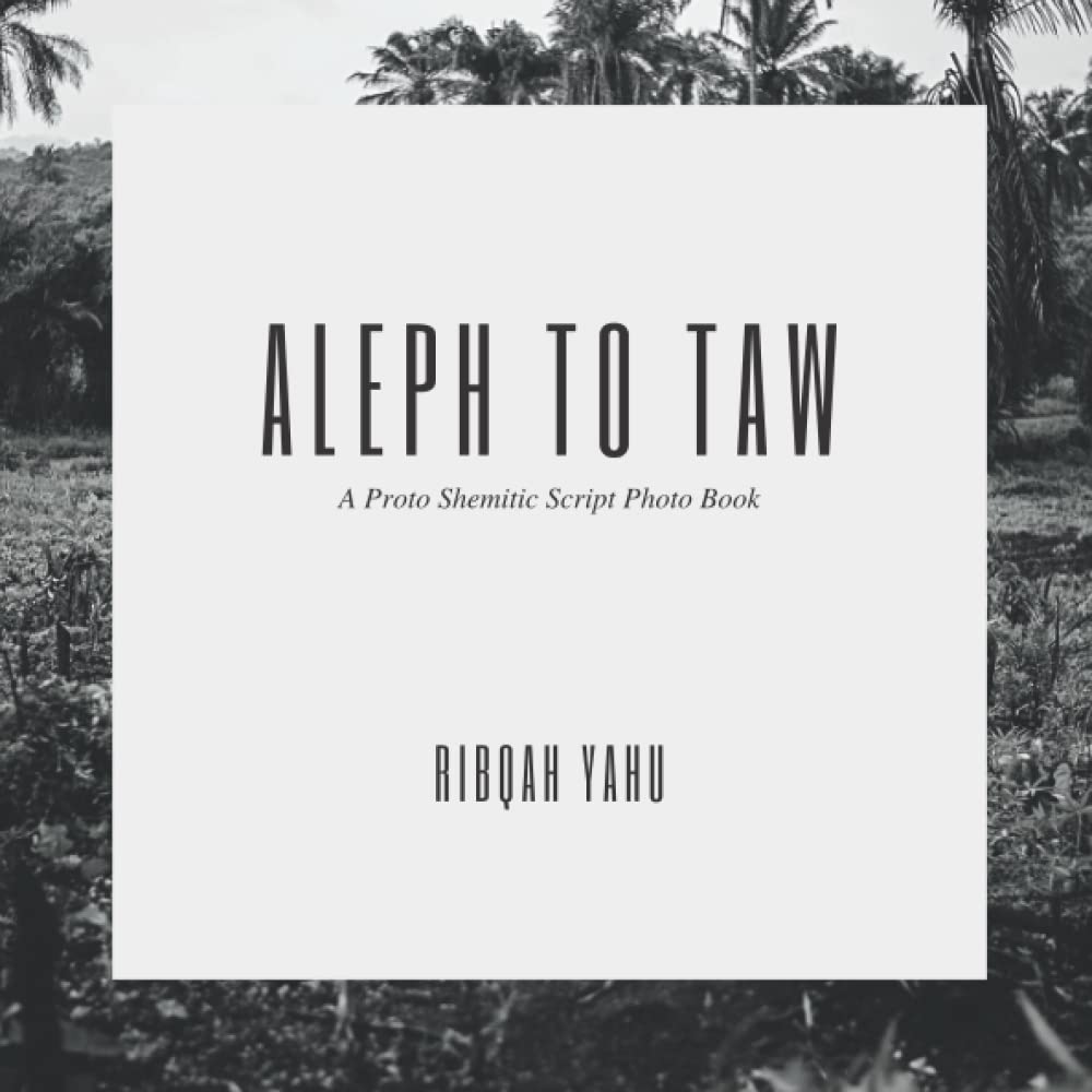 Aleph To Taw A Proto Shemitic Script Photo Book | Desertcart Japan