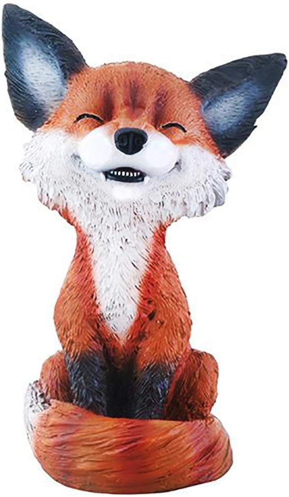 Amazon.com : Gardlister Metal Fox Statue - Outdoor, Handcrafted Metal ...
