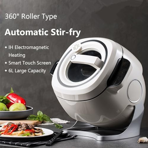 Multi-Function Stir-Fry Machine Cooker, Auto Cooking Wok Fried Rice ...