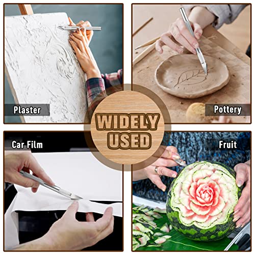 Snapklik.com : DIYSELF 2 Pack Exacto Knife For Crafting, Art, Hobby ...
