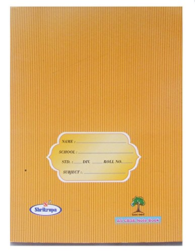 Shrikrupa A5 CBSE Note Book Pack of 10 : Amazon.in: Office Products