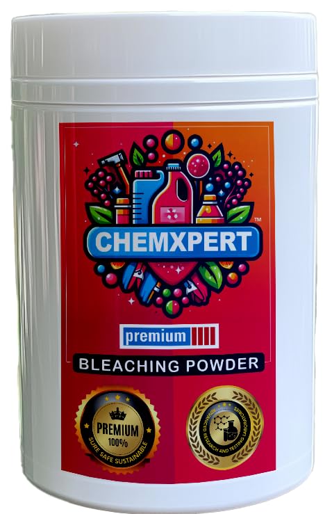 CHEMXPERT Bleaching Powder - 1 Kg - Bleaching Powder for Bathroom ...