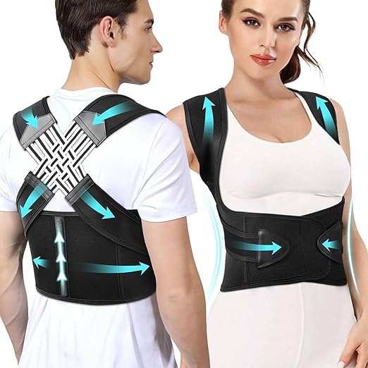 Buy LORD LUCIFER Back Posture Corrector for Men and Women, Adjustable ...
