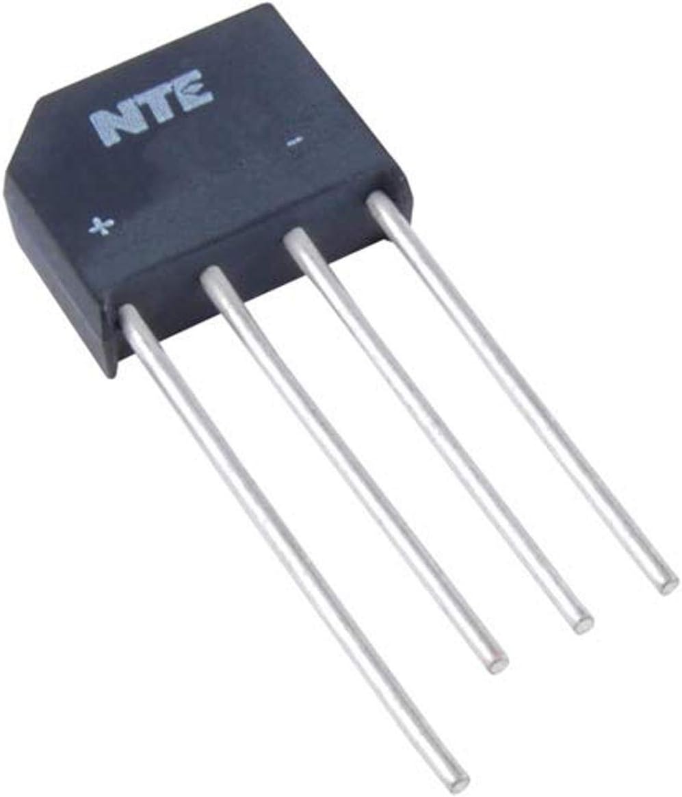 NTE Electronics Rectificador de puente monofásico NTE5311, onda completa, corriente de salida ...