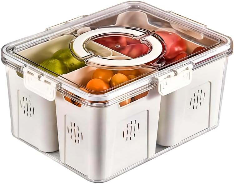 Buy PRIME PICK Fridge Storage Boxes Fruit vegetable, Fridge Food ...