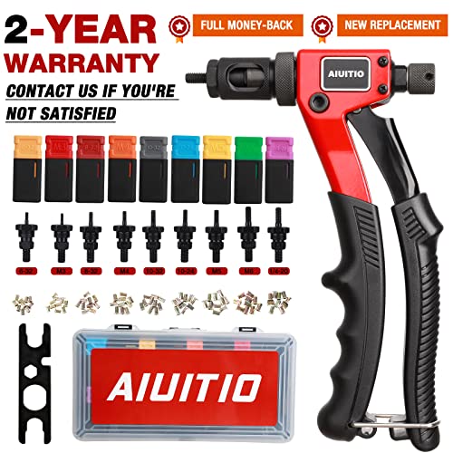 Snapklik.com : AIUITIO 8 Rivet Nut Tool, Rivnut Tool Kit