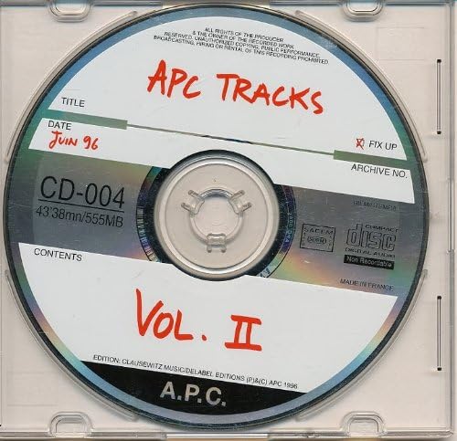 Apc Tracks Vol 2: Amazon.co.uk: CDs & Vinyl