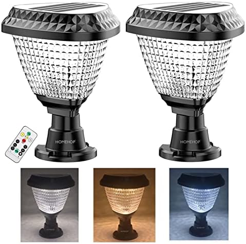 Homehop 10W Solar Led Main Gate Pillar Light for Home Outdoor Garden ...