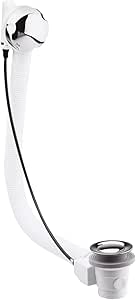 ValueBaths Ultra E357 - Desagüe automático, cromado : Amazon.es ...