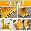 Amazon.com: BDI Wear Parts 5 Pack 1U3352 Forged Bucket Teeth ...