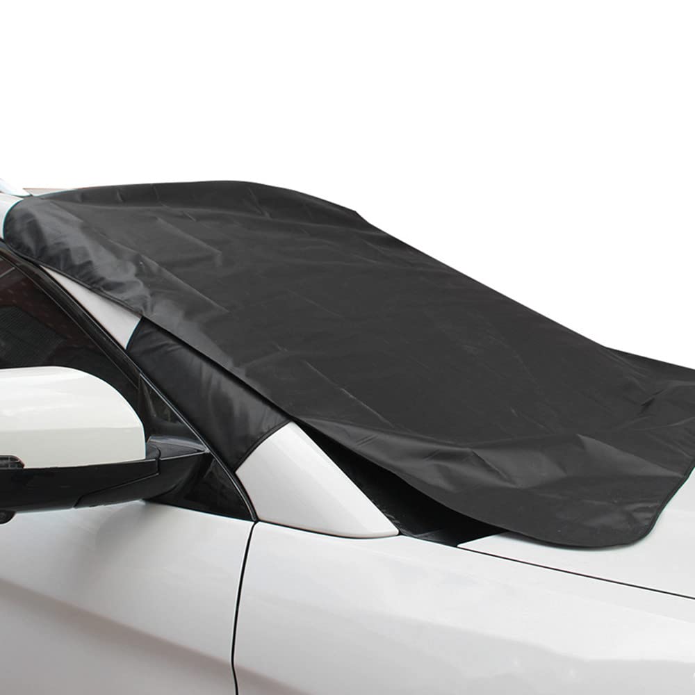 Car Windscreen Cover GENERISE Reversible All Seasons Car Screen Cover ...