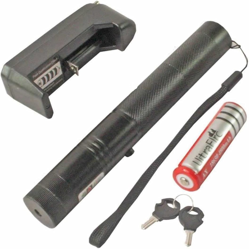 Partish Laser Light Powerful 1000MW Rechargeable Green Laser Pointer ...