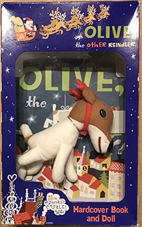 Olive, the Other Reindeer: Book and Doll : Seibold, J.otto: Amazon.fr ...