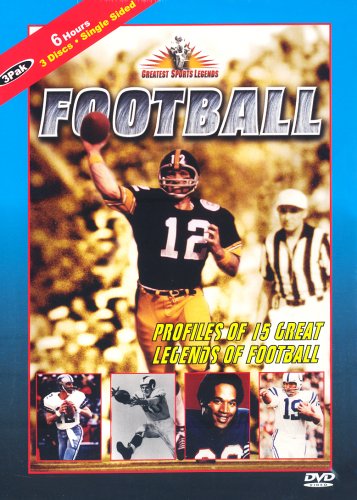 Amazon.com: Great Sports Legends: Football [DVD] : Great Sports Legends ...