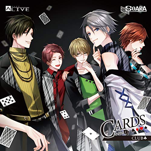 Amazon.co.jp: ALIVE 「CARDS」シリーズ1巻 SOARA「CLUB」 : SOARA／大原 空(CV:豊永利行)、在原守人(CV:小野友樹)、神楽坂宗司(CV:古川 慎 ...