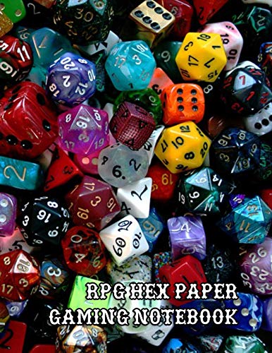 RPG Hex Paper Gaming Notebook: (200 Pages) Blank Hexagonal Journal for ...