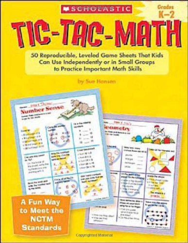 Tic-Tac-Math, Grades K-2: Hansen, Sue: 9780439629195: Amazon.com: Books