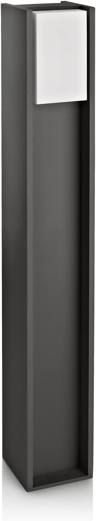 Philips LED Lampada da Parete Buzzard, per Esterni, Attacco E27, Nero ...