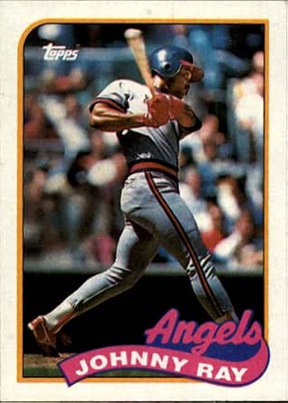 Amazon.com: 1989 Topps Baseball Card #455 Johnny Ray : Collectibles ...