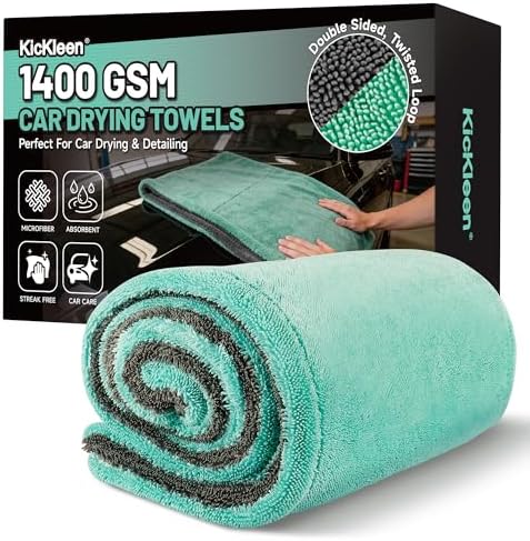 Amazon.com: Dual Sided Microfiber Towels (48"x 24") Extra Large Ultra ...
