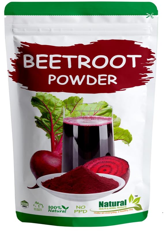 Natural Health & Herbal Products Beetroot Powder for Hair Color & Hair ...