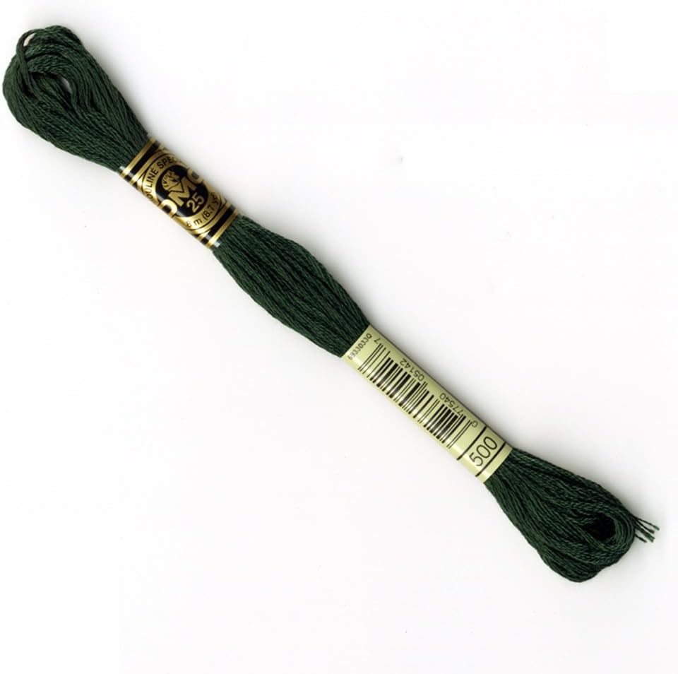 Amazon.com: DMC Stranded Cotton Number 500 : Arts, Crafts & Sewing