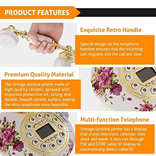 Snapklik.com : Vintage Telephone Antique Phone Old Fashioned Push ...