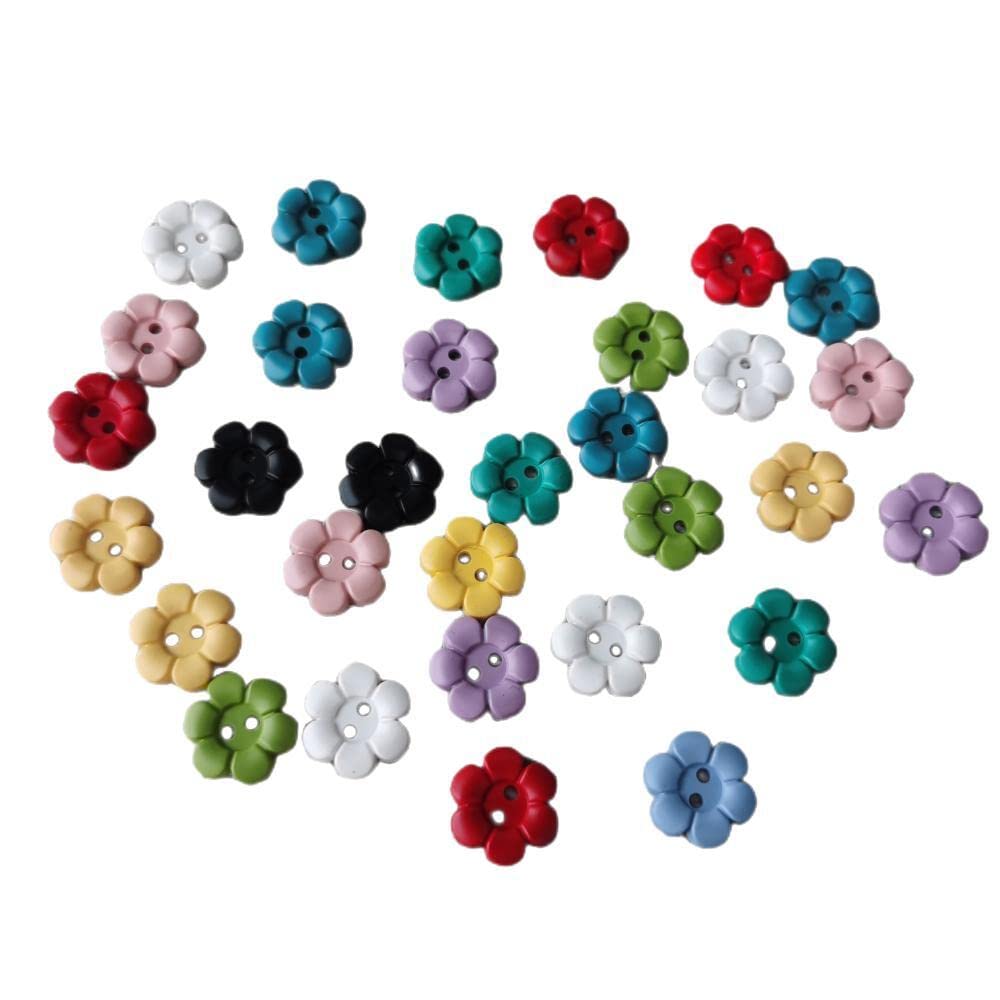 Amazon.com: BaoQiu 36Pcs Nylon Sewing Buttons Assorted Colors 2/3 Inch ...
