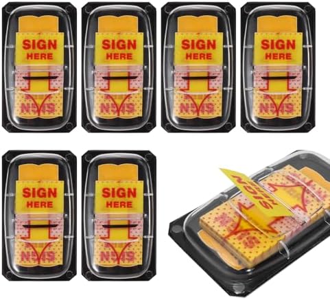 300Pcs Sign Here Tabs Stickers Sign Here Post Its Flags Tabs Flags ...