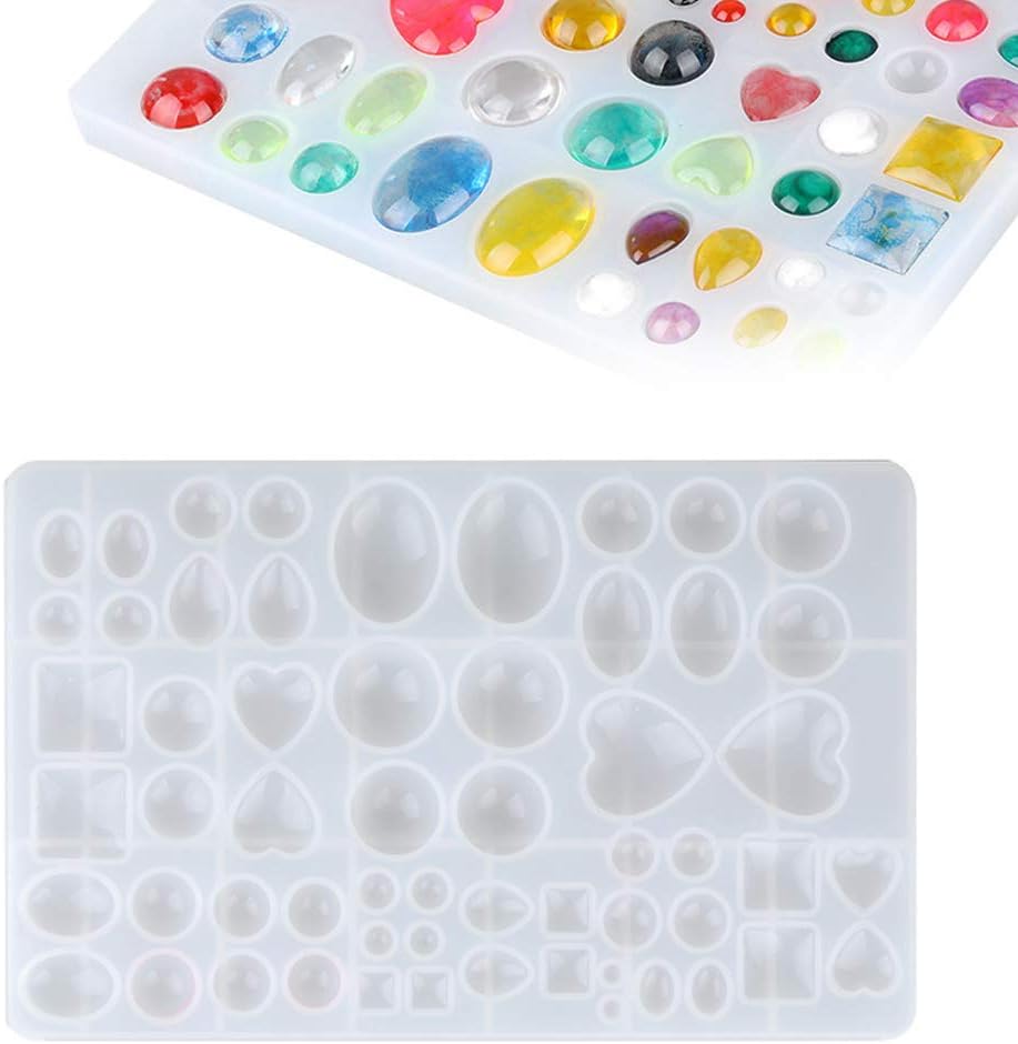 Amazon.com: Silicone Beads Mold, Making Jewelry Casting Mould Necklace ...